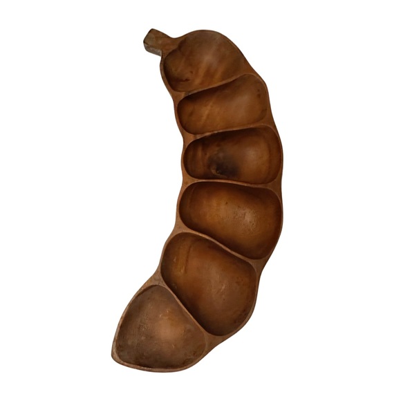 Vintage | Dining | Wooden Chili Pepper Tray | Poshmark